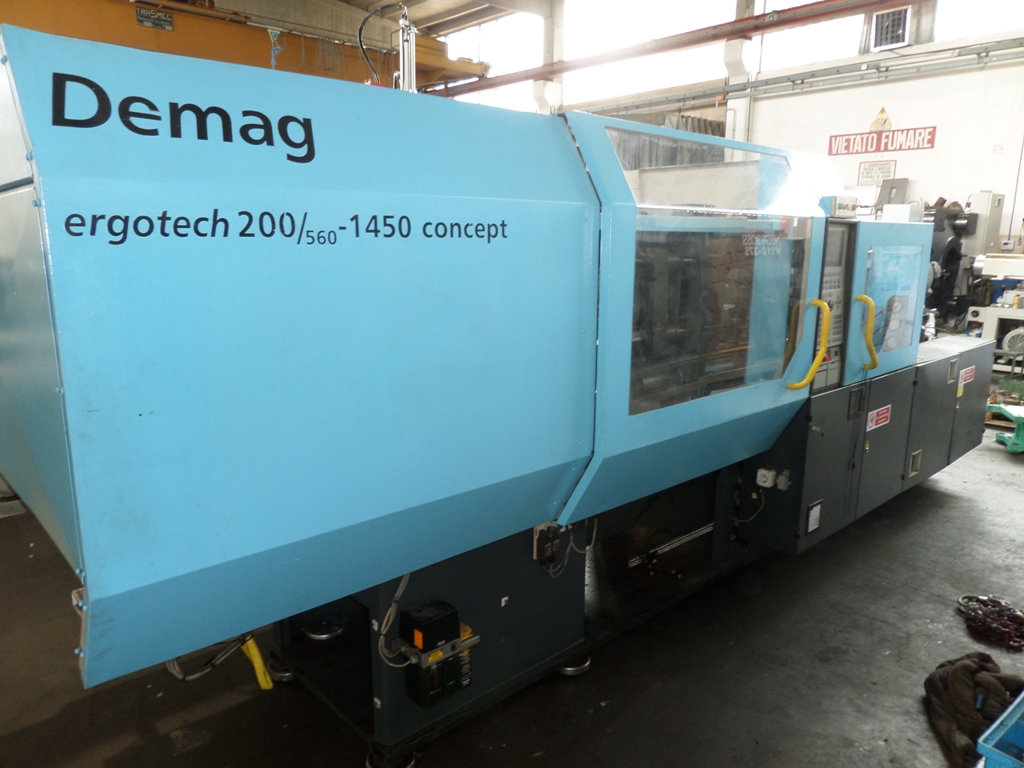 PRESSE A INJECTER 200T DEMAG NC 4 - Equip Industry - Machines ...